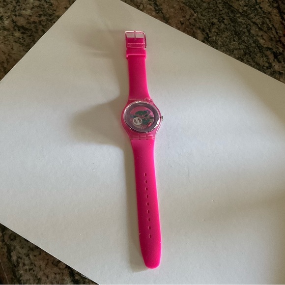 Swatch | Accessories | New Limited Edition Swatch Watch 4mm Pink ...